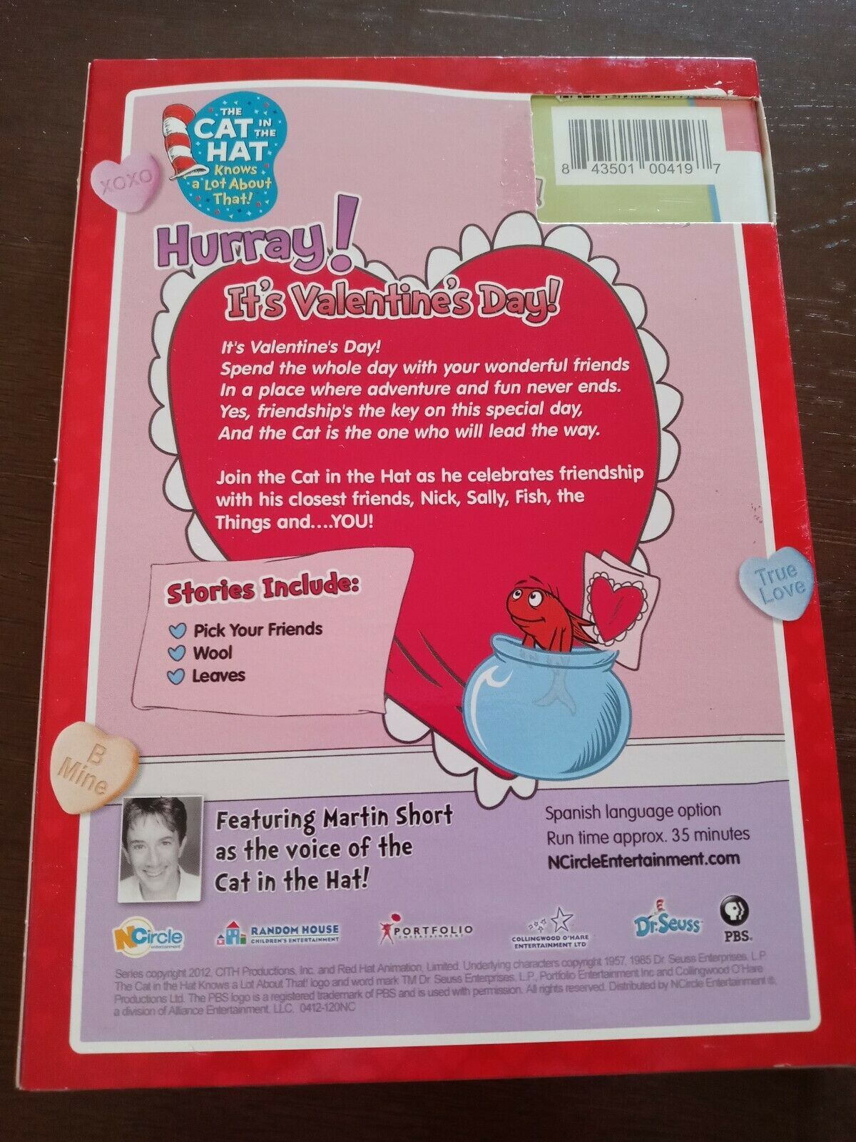 The Cat in the Hat Knows a Lot About That: Hurray Its Valentines Day DVD NEW - DVDs & Blu-ray Discs