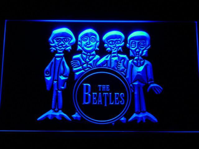 The Beatles Drum Band Music LED Neon Sign home decor craft display ...