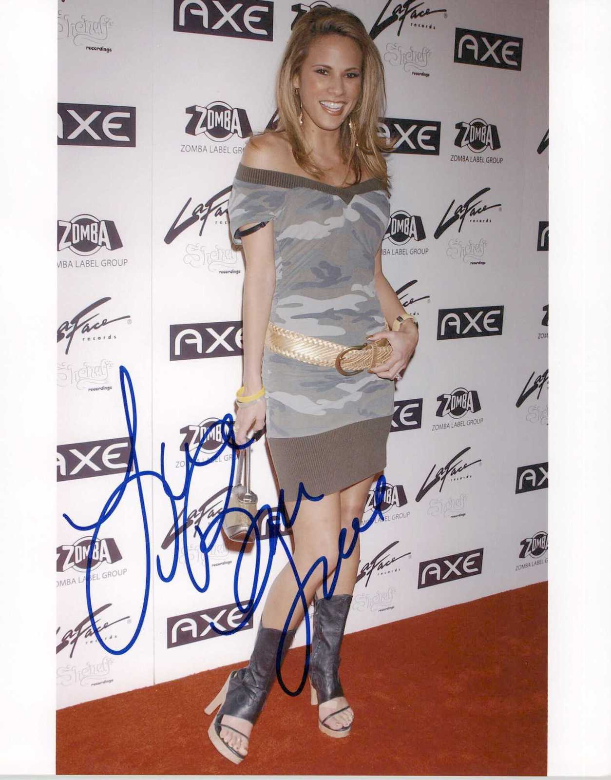 Bonnie Jill Laflin Signed Autographed Glossy 8x10 Photo - Photographs