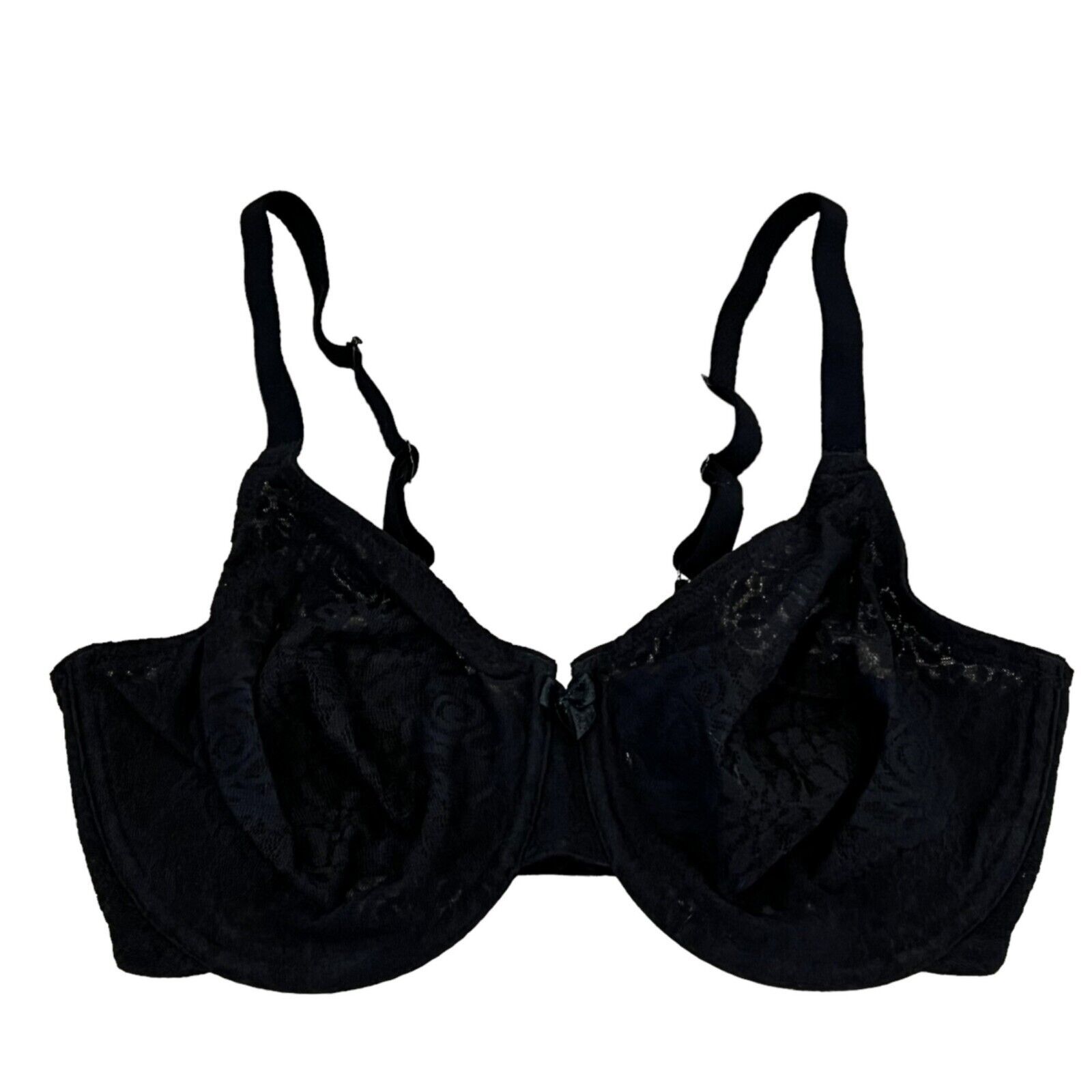 Wacoal Halo Lace Underwire Bra Black 36DD 851205 - Bras & Bra Sets