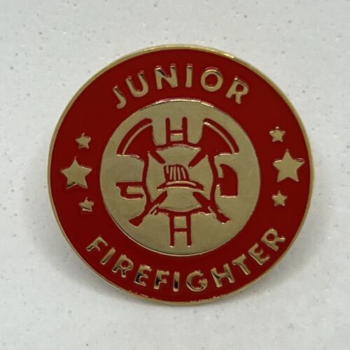 Junior Firefighter Firefighting Fire Department Rescue Enamel Lapel Hat ...