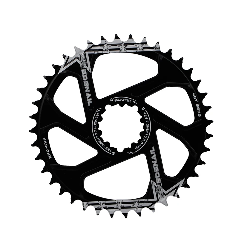 Racework Mountain Bike Tooth Disc Direct Mount Positive And Negative ...