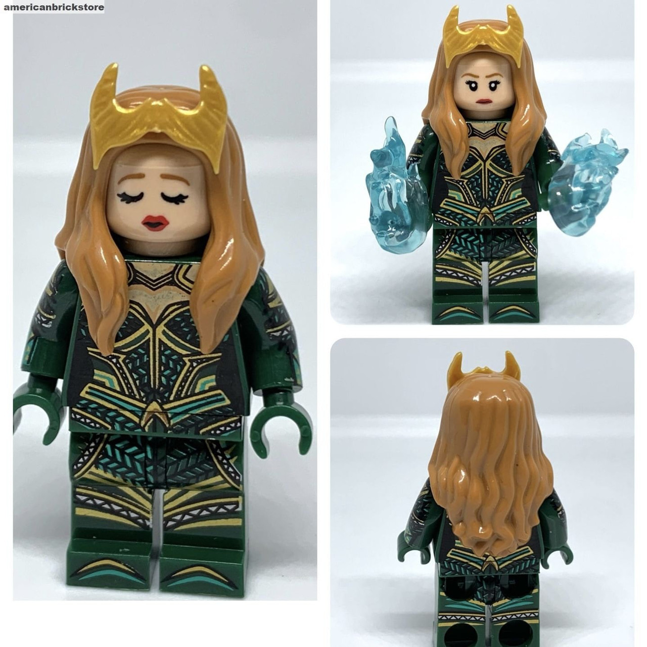 Gift Toy Justice League s Dc Comics Princess Mera Minifigure - LEGO (R ...