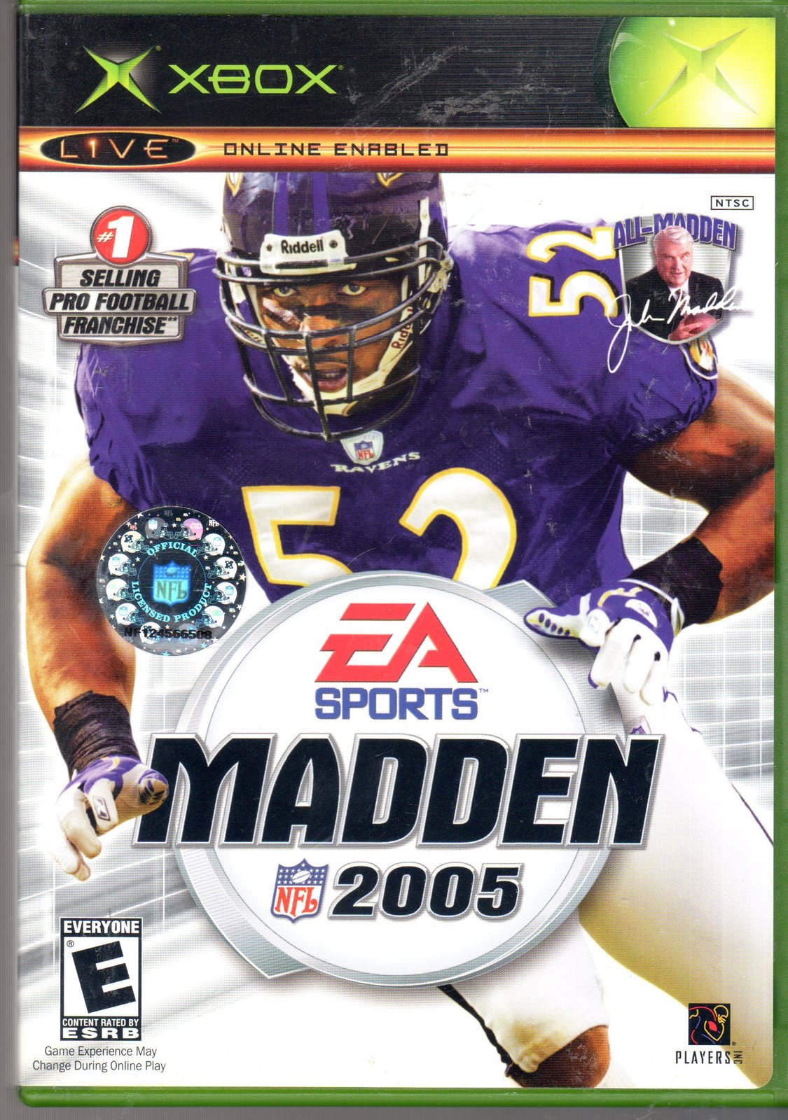 XBox - Madden NFL 2005 - Video Games