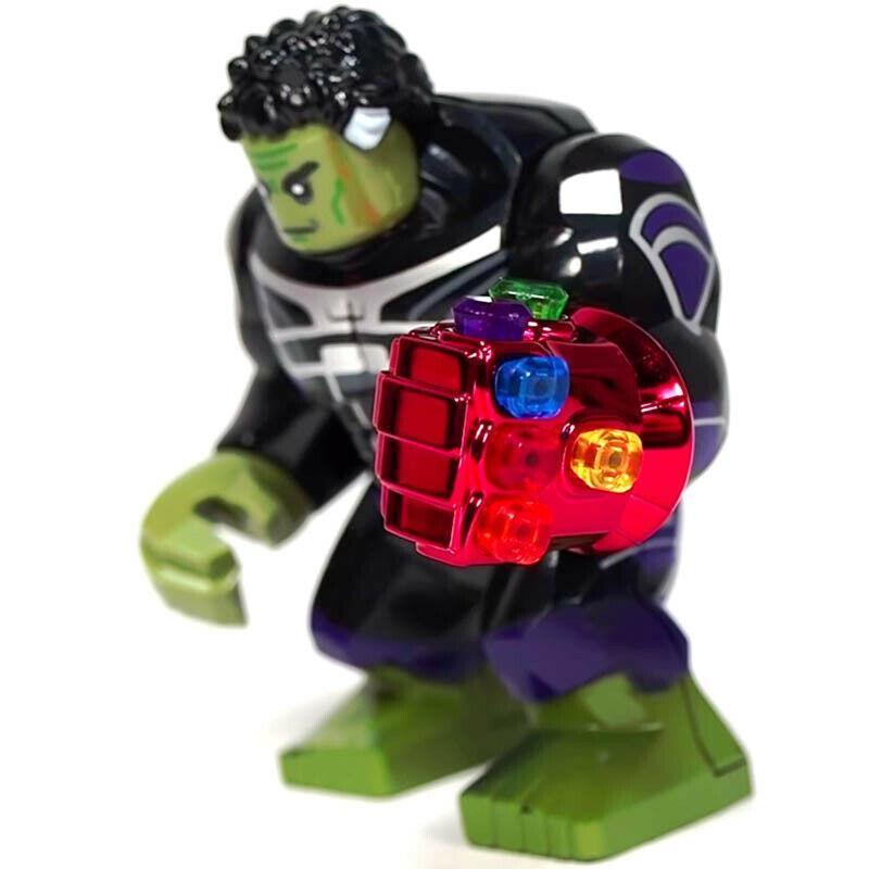 Big size Hulk & Infinity Gauntlet - Marvel Avengers Endgame Minifigure ...