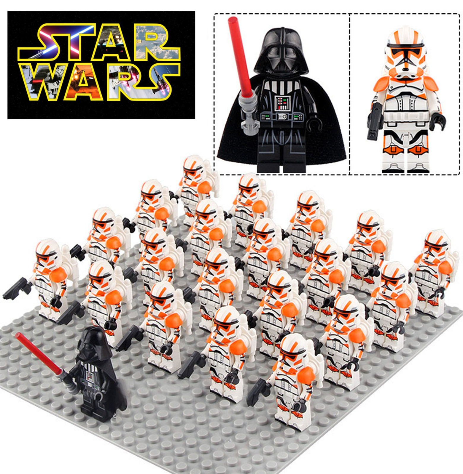 Star Wars 322nd Clone Youth Brigade Clone Cadet Unit Army Set 21 ...