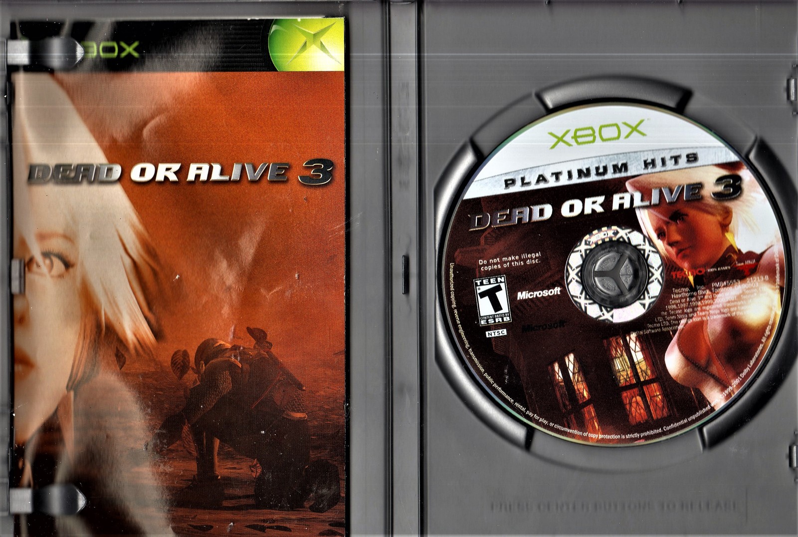 Dead or Alive 3 - XBOX Platinum Hits - Video Games