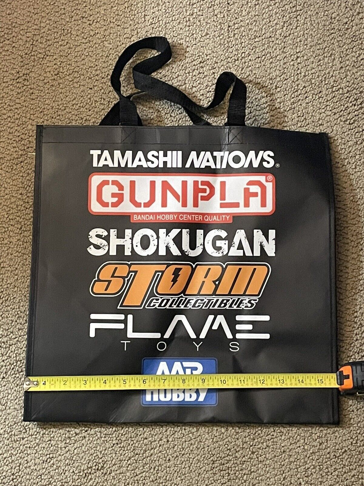 TAMaSHII Gunpla Shokugan Bandai Bluefin 15”x15” Matted Plastic Carry ...