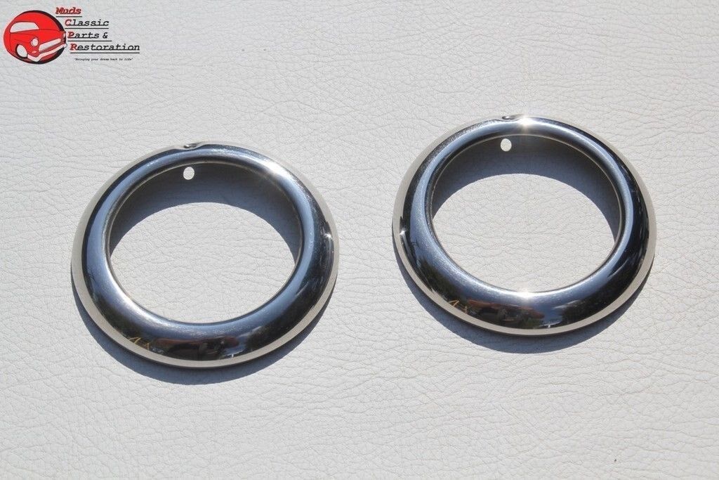 47-48 Ford Car 42-47 Pick Up Truck Park Parking Lamp Light Lens Rim ...