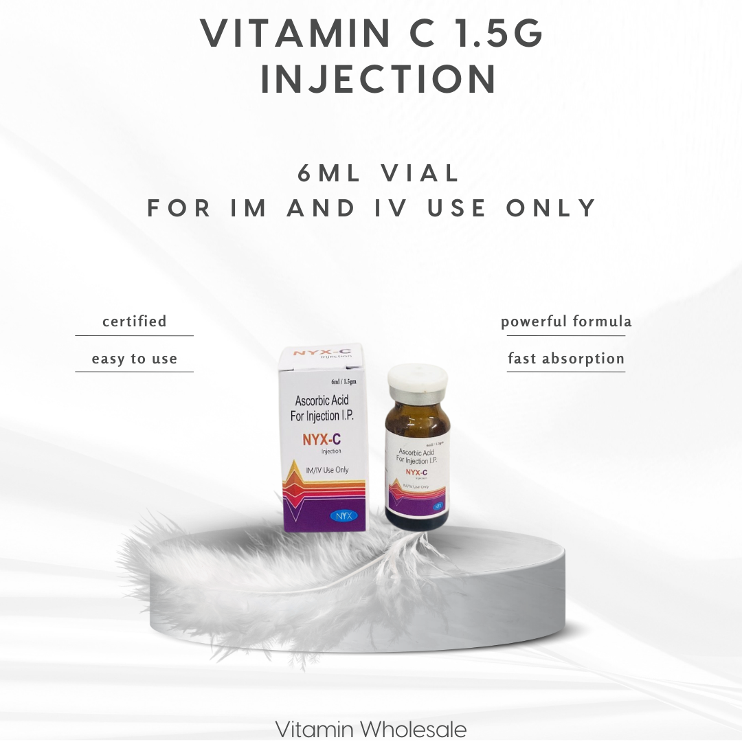Vitamin C 1.5g 6ml vial injection IV & IM - Other Vitamins & Supplements