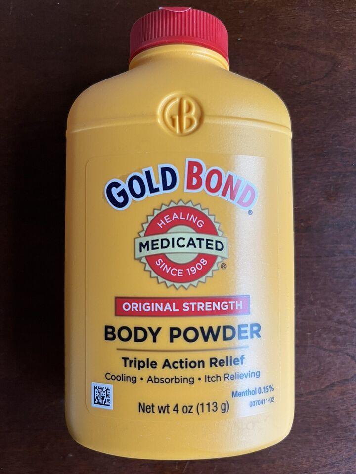 Gold Bond Body Powder Medicated Triple Relief 4 oz WITH TALC Original ...