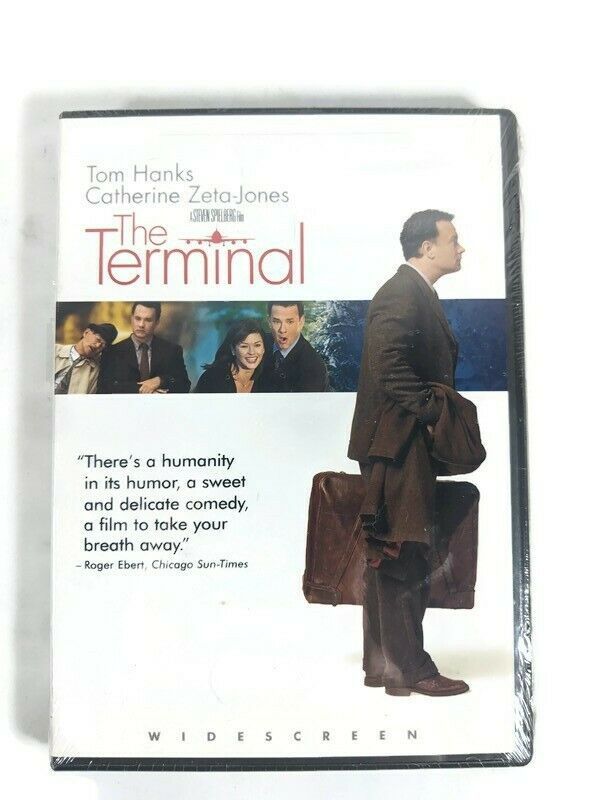 The Terminal DVD Steven Spielberg 2004 Widescreen Tom Hanks Catherin ...