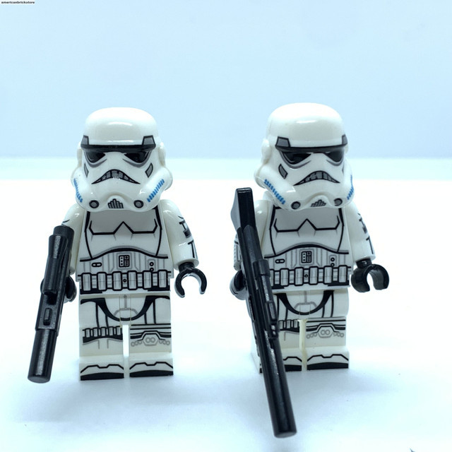 SM 2 Stormtrooper Star Wars Imperial Army Troopers Blasters Minifigures ...