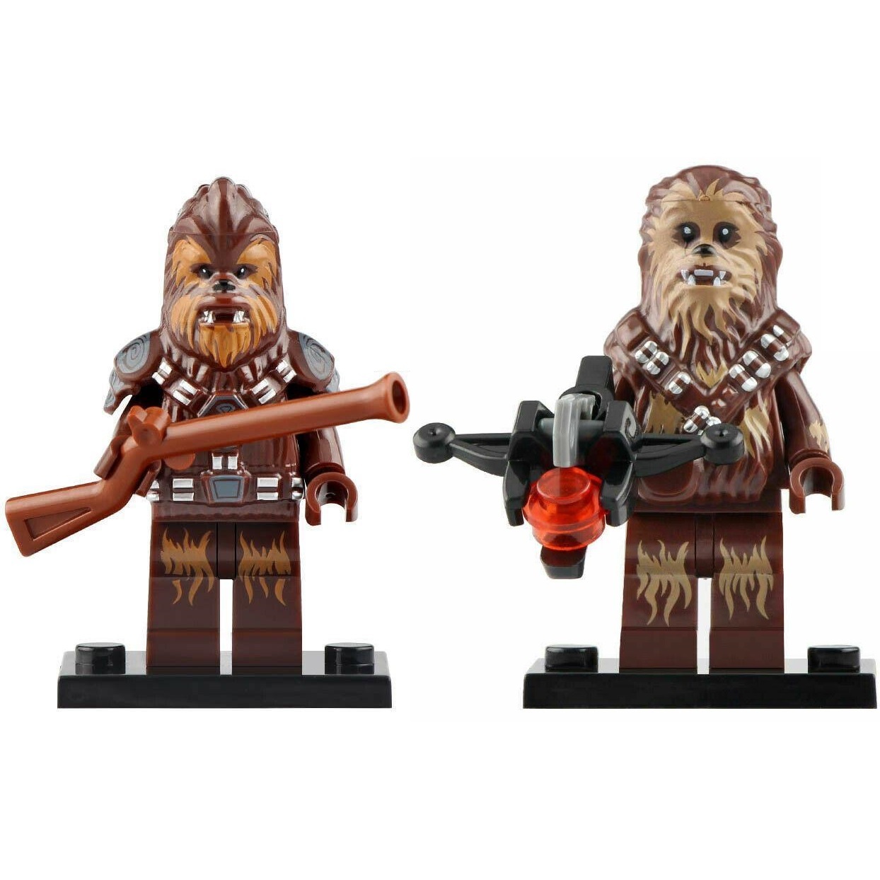 2pcs Star Wars Wookiee Warriors Tarfful and Chewbacca Chewie ...