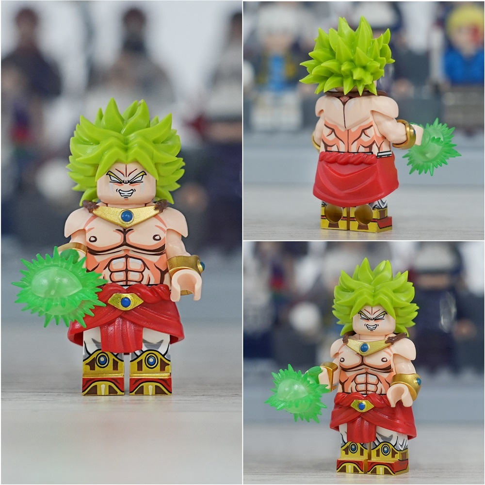 Super Saiyan Broly Dragon Ball Super Minifigures Weapons and ...