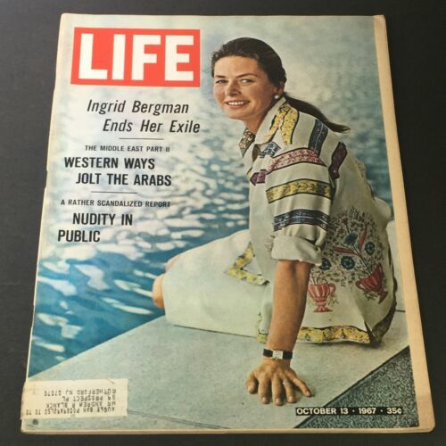 VTG Life Magazine December 13 1967 - Ingrid Bergman / Western Ways Jolt ...