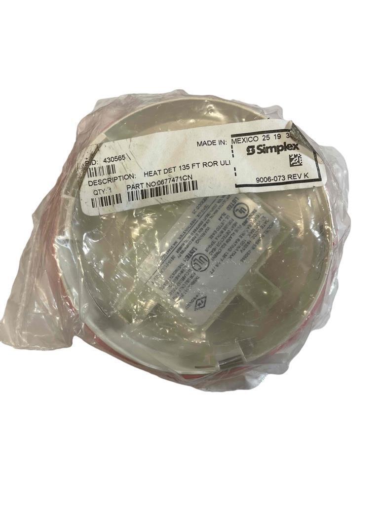 NEW Simplex Heat Detector 135' 0677471CN and 12 similar items