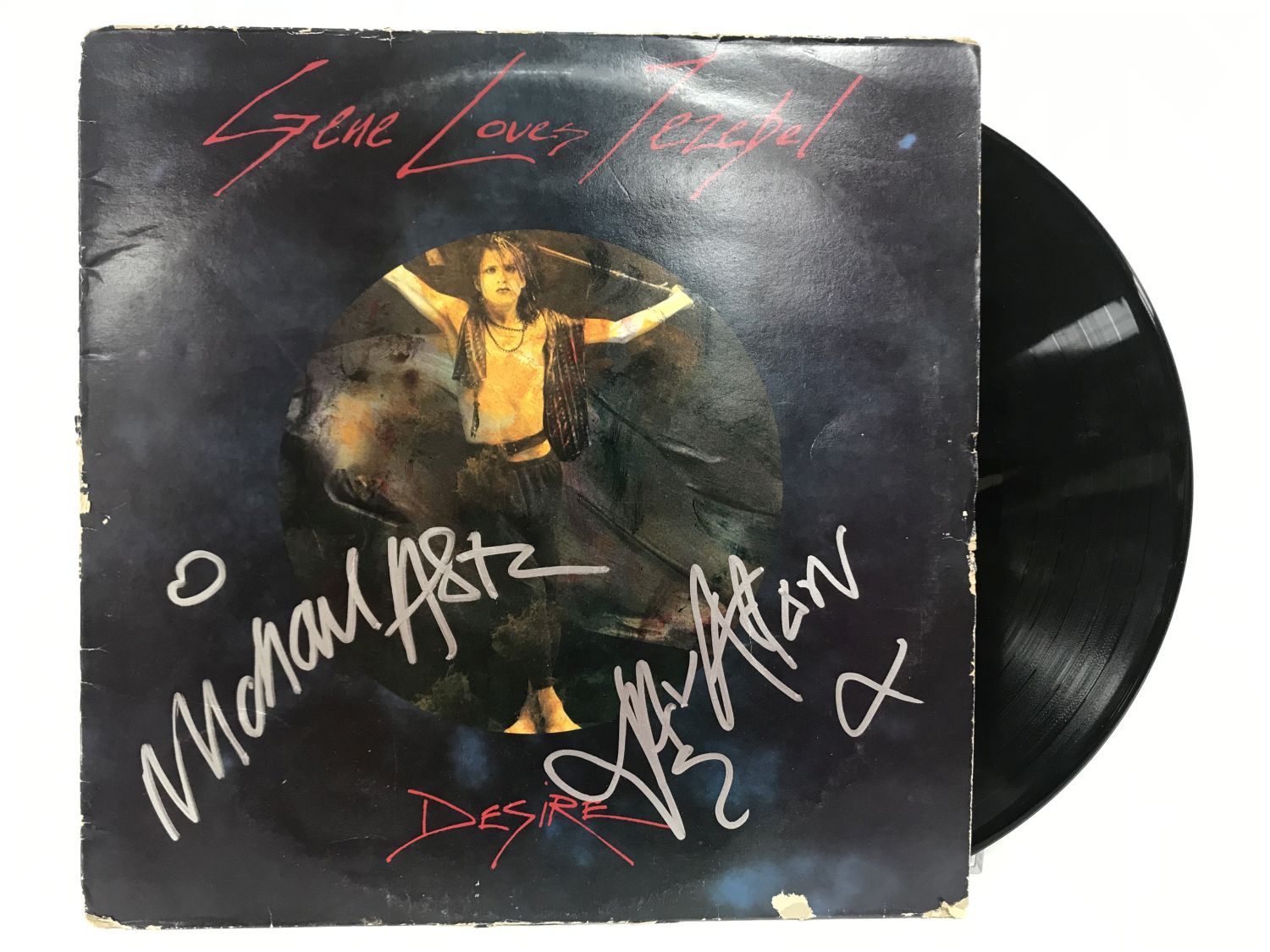 Jay & Michael Aston Autographed "Gene Loves Jezebel" Record Album - Records