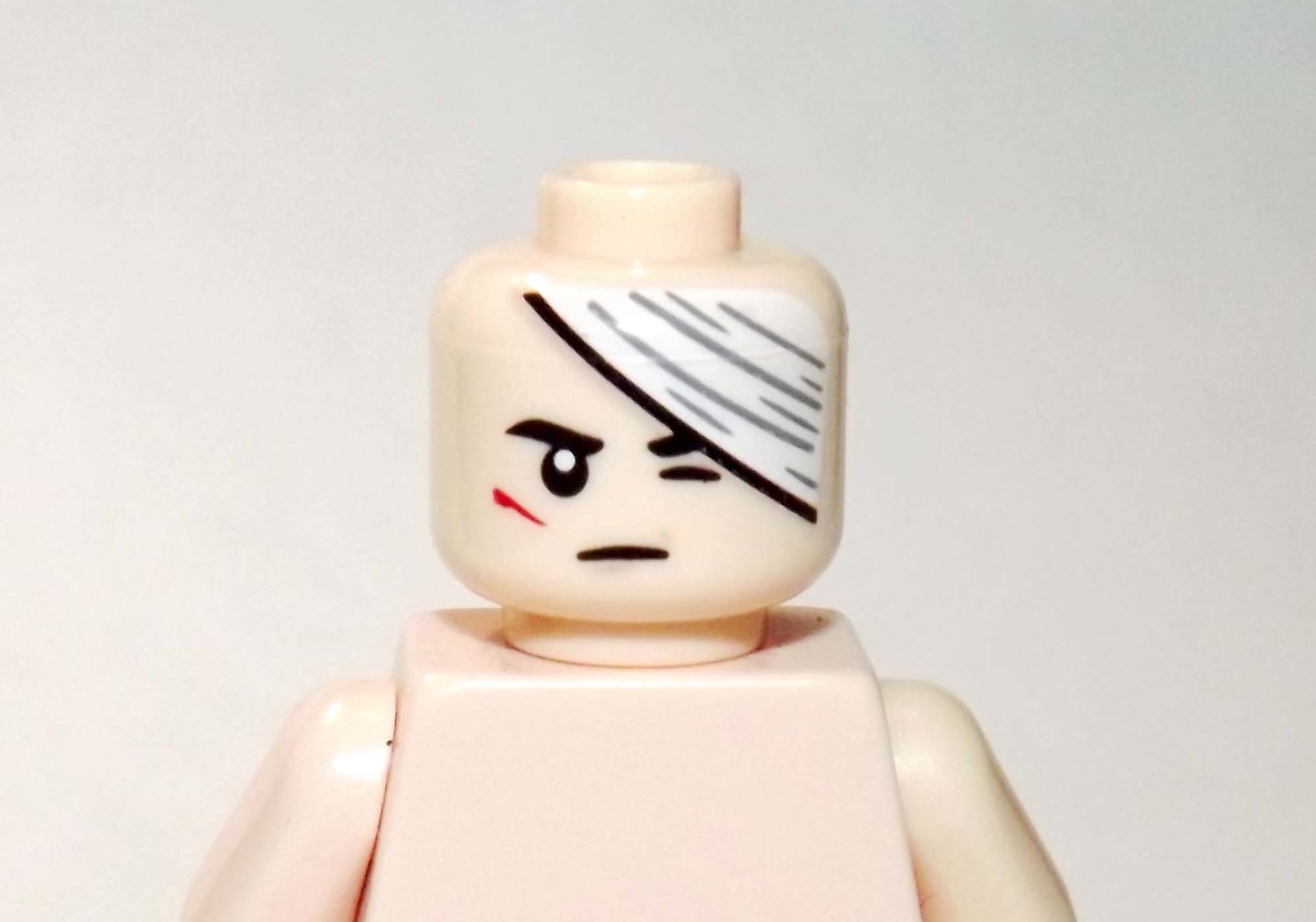 Minifigure Bandaged Head Head Diy Bulk Block - LEGO (R) Minifigures
