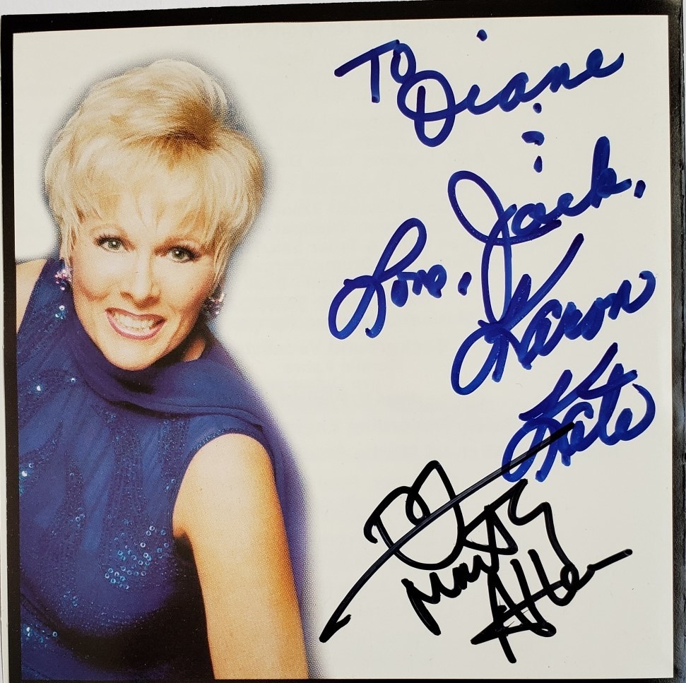 Karon Kate Blackwell & Marty Allen Autographed CD: From Las Vegas, Live ...