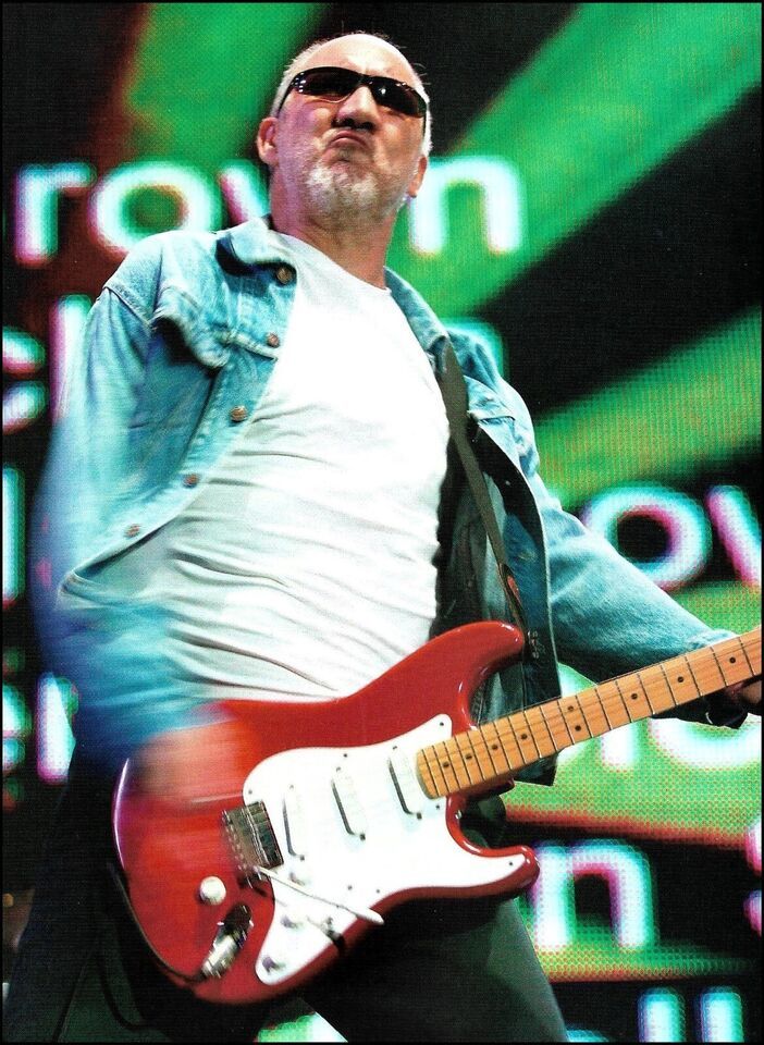 The Who Pete Townshend onstage w/ Fender and similar items