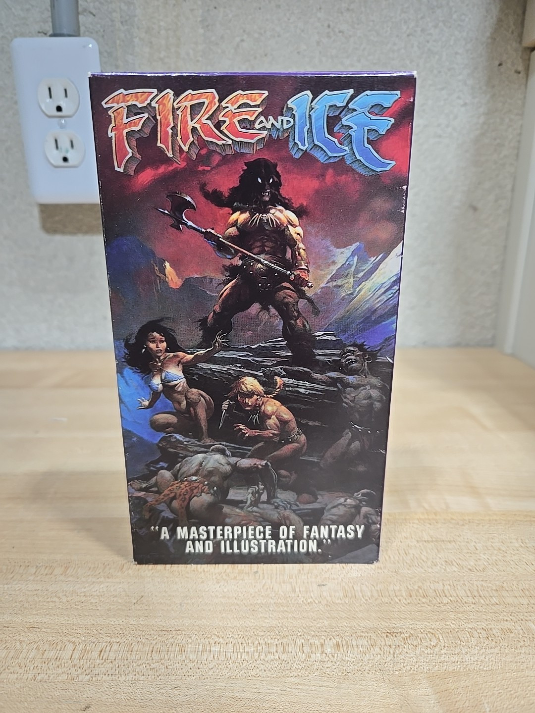 Vintage Fire and Ice (VHS) Goodtimes Polyc International Fantasy ...