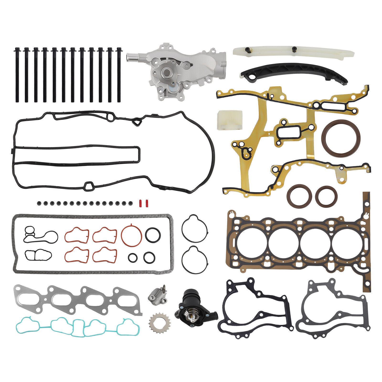 Head Gasket Bolts Timing Chain Kit For Chevrolet Cruze 1.4L 1364CC 83Cu ...
