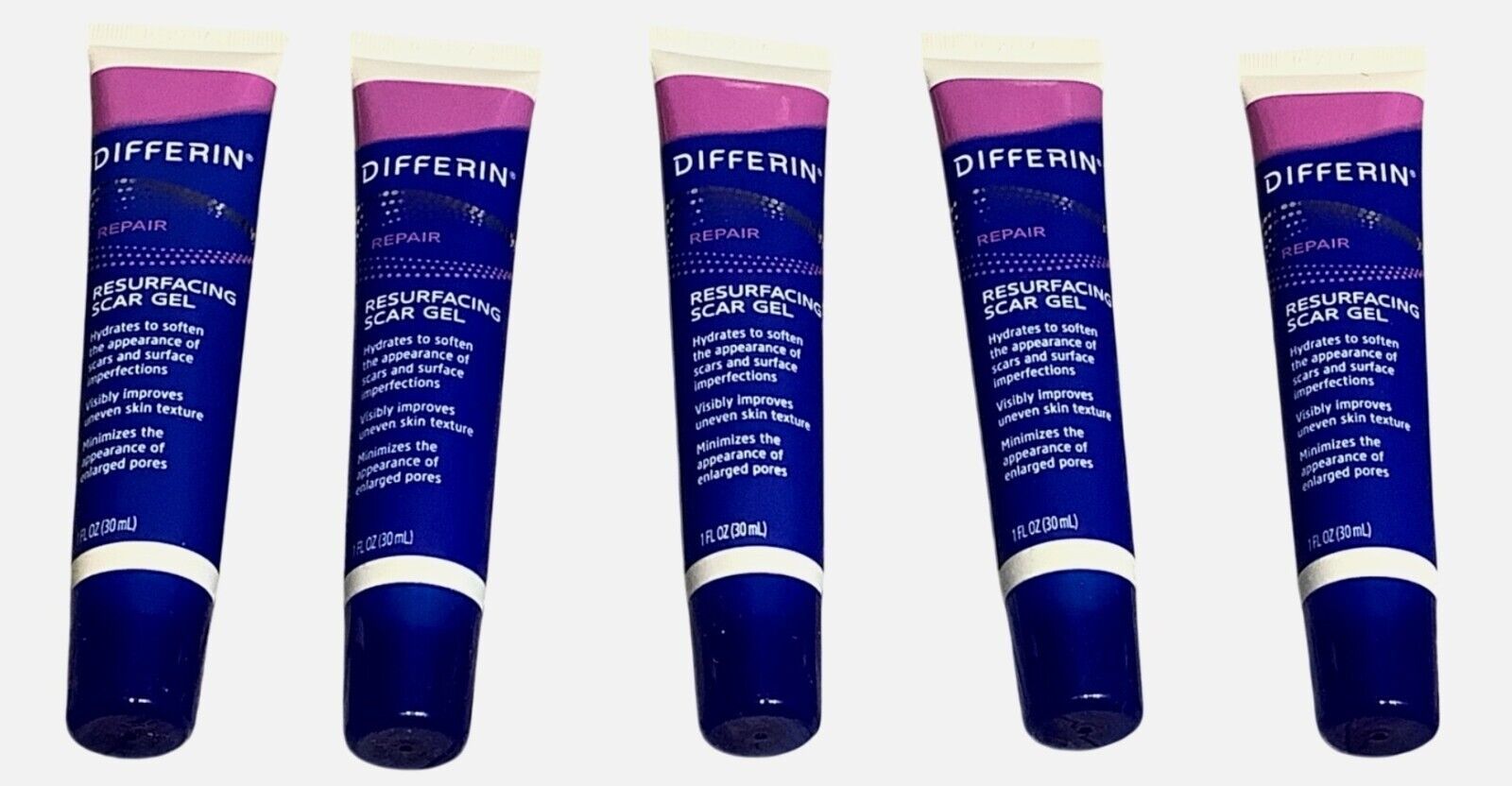 5 Differin Gel Acne Scar Spot Resurfacing Scar Gel Treatment 1Fl Oz ...