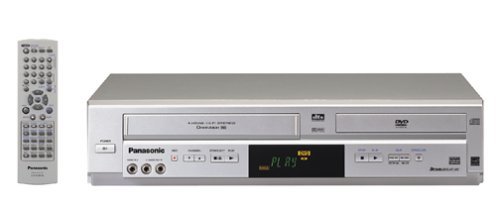 Panasonic PV-D4744S Progressive Scan DVD / VCR Combo , Silver - TV ...