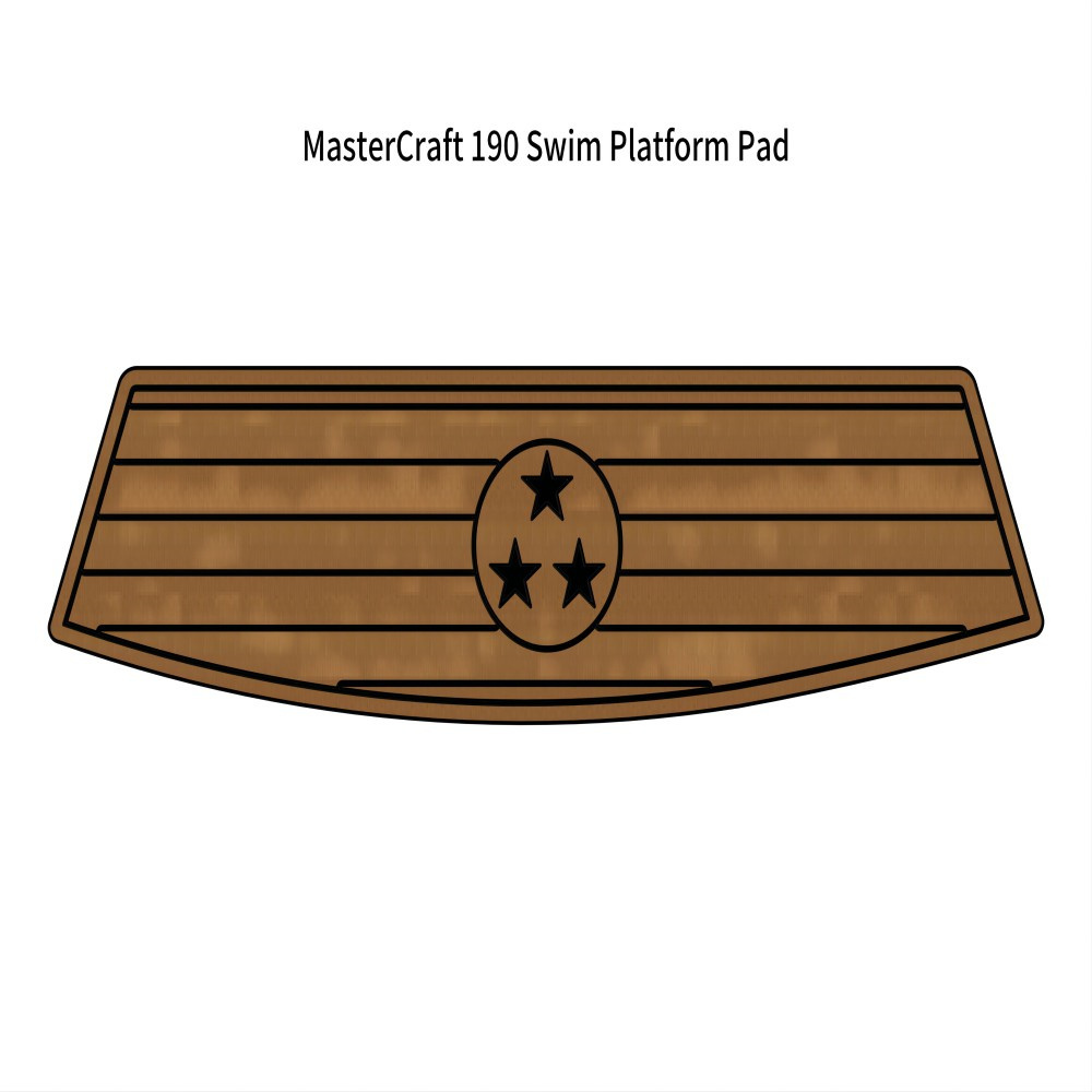 MasterCraft 190 Swim Platform Step Boat EVA Foam Faux Teak Deck Floor ...