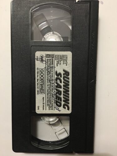 RUNNING SCARED VHS #9189-Copyright 1990 GoodTimes Home Video-VERY RARE ...
