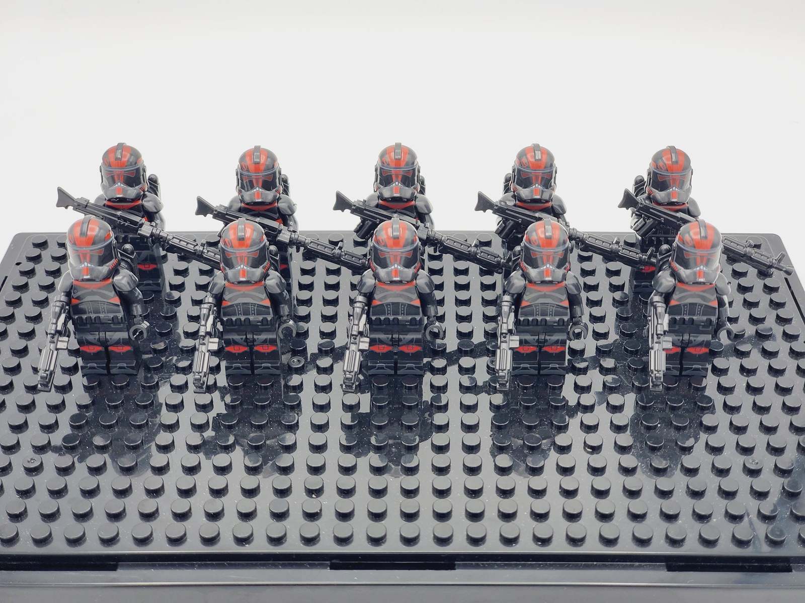 10pcs/set Star Wars Inferno Squad Troopers Custom Minifigures Building ...