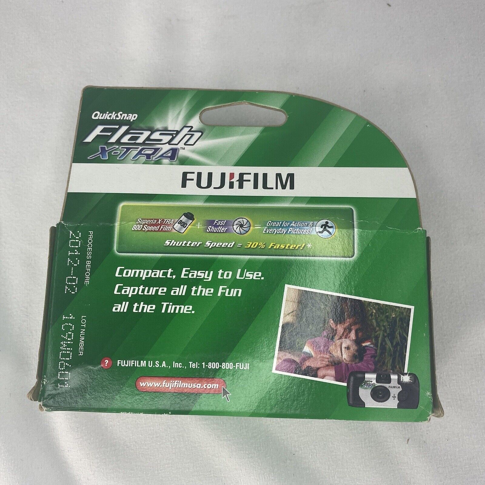 NEW "FUJI FLASH EXTRA" SINGLE USE 35mm CAMERA in SEALED PACKAGE ...