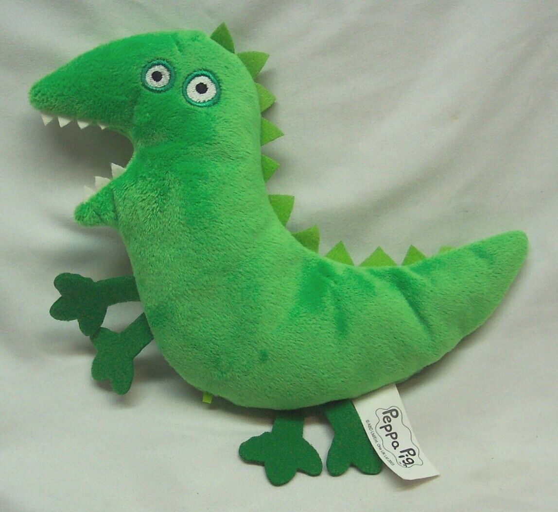 Peppa Pig BROTHER GEORGE'S GREEN DINOSAUR 7" Plush STUFFED ANIMAL Toy ...