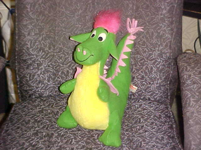 15" Vintage ELLIOT Plush Toy From Disney Pete's Dragon Walt Disney ...