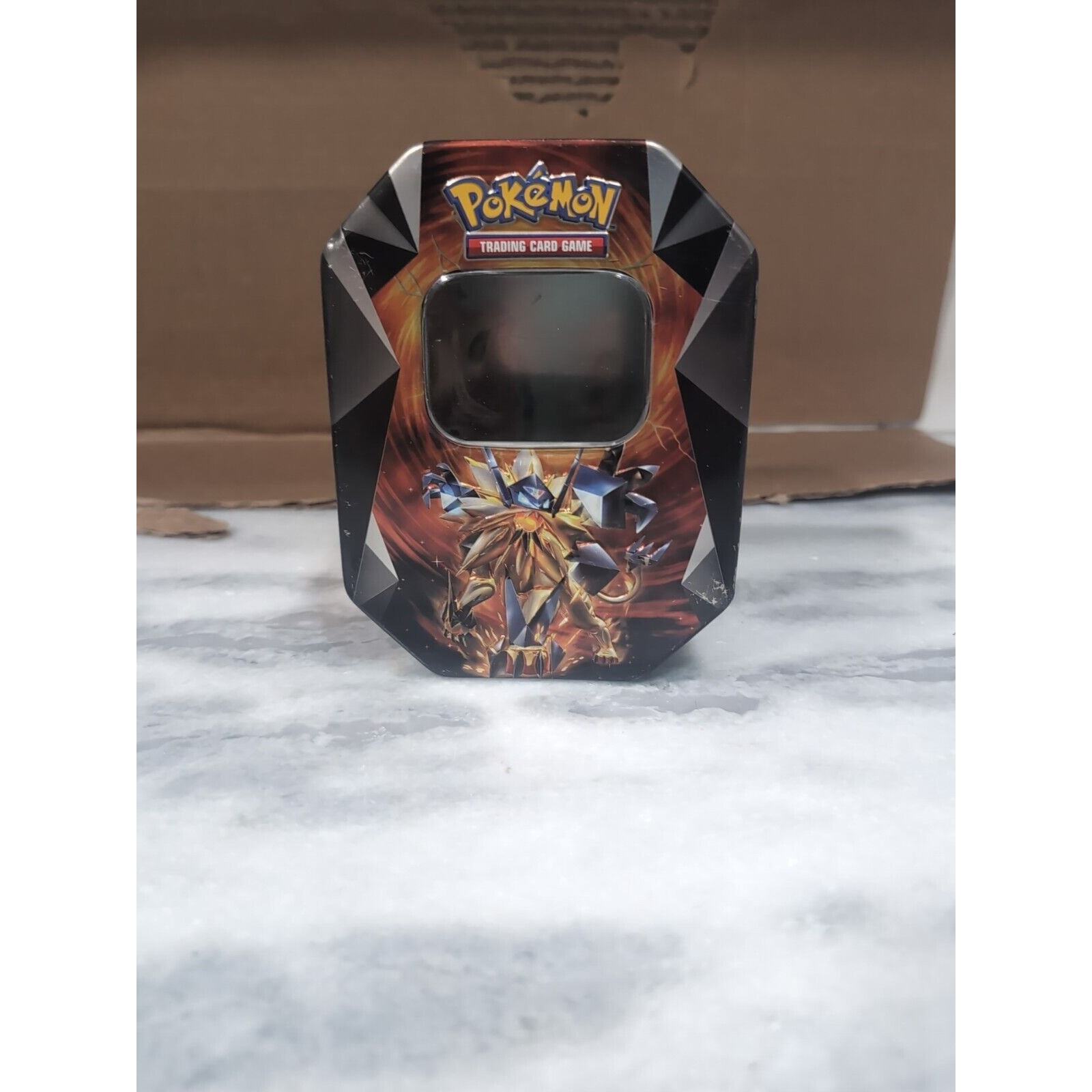 Pokemon Necrozma Prism TIN, Dusk Mane GX Collectible, Empty Tin Storage ...