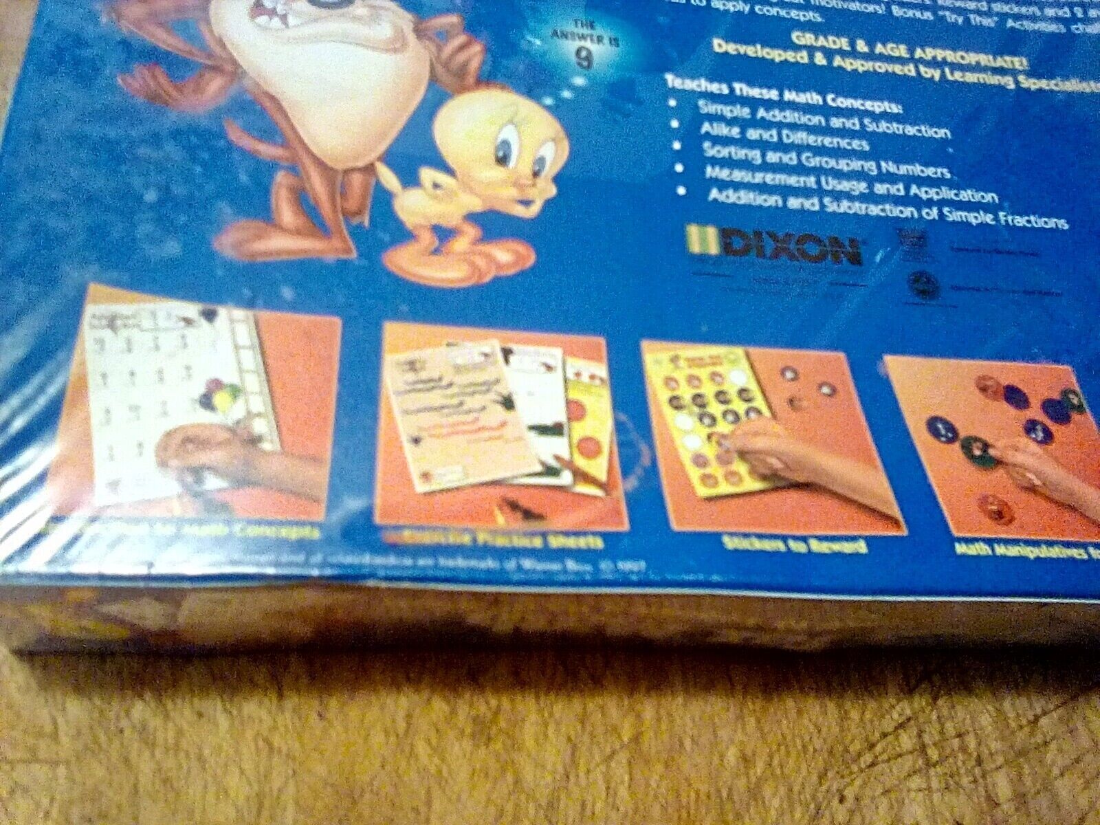 Looney Tunes Teach Taz Math A Unique Approach To Learning Basic Math 5 ...