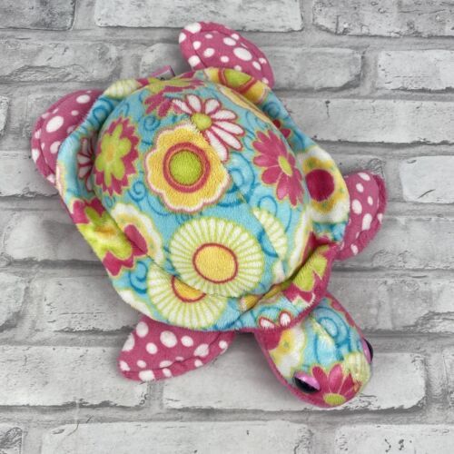 Douglas The Cuddle Toy Bright Pink w Turquoise & Yellow Floral Plush ...