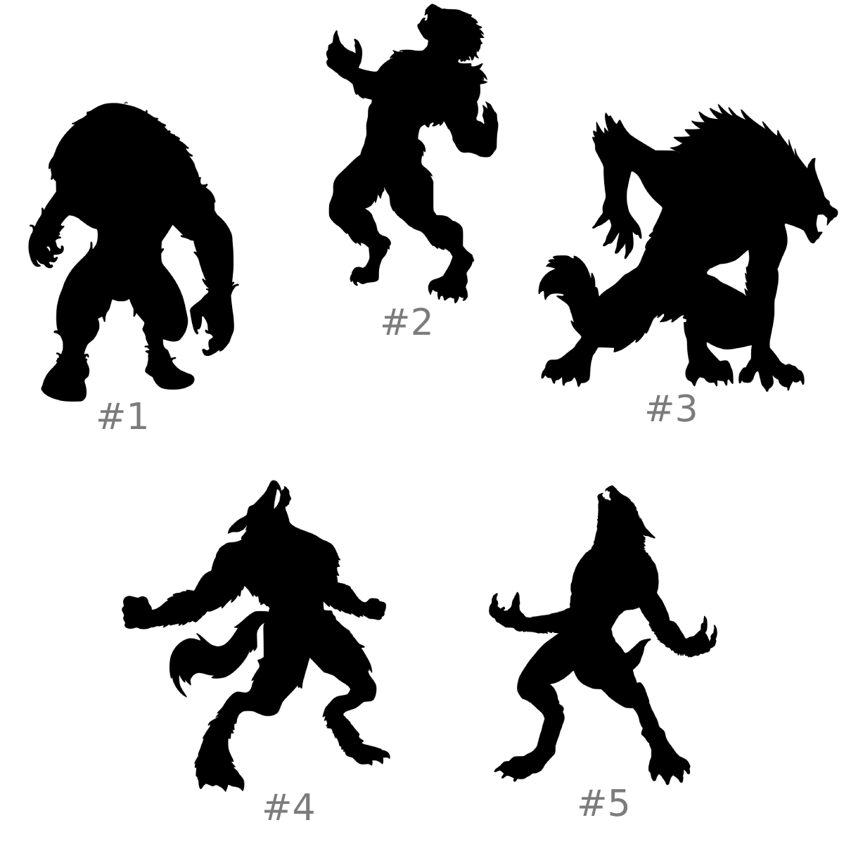Werewolf Vinyl Decal Stickers Car Window and 50 similar items
