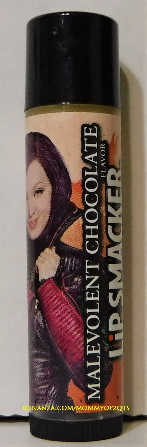 Lip Smacker MALEVOLENT CHOCOLATE Disney Descendants Mal Lip Balm Lip ...