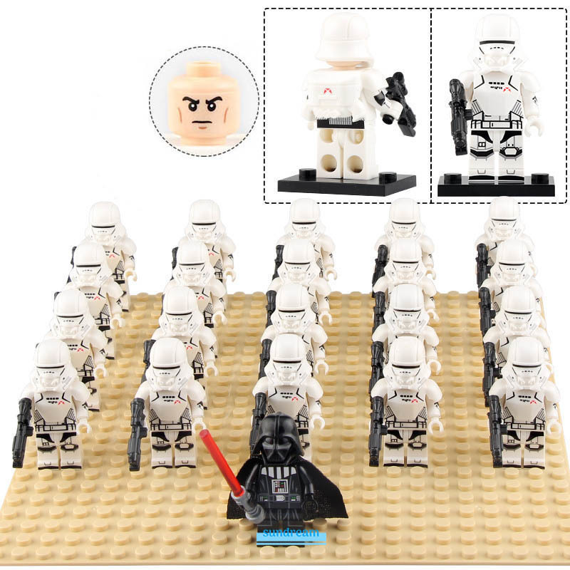 Star Wars First Order Jet Trooper Army Lego Moc Minifigures Toys Set ...