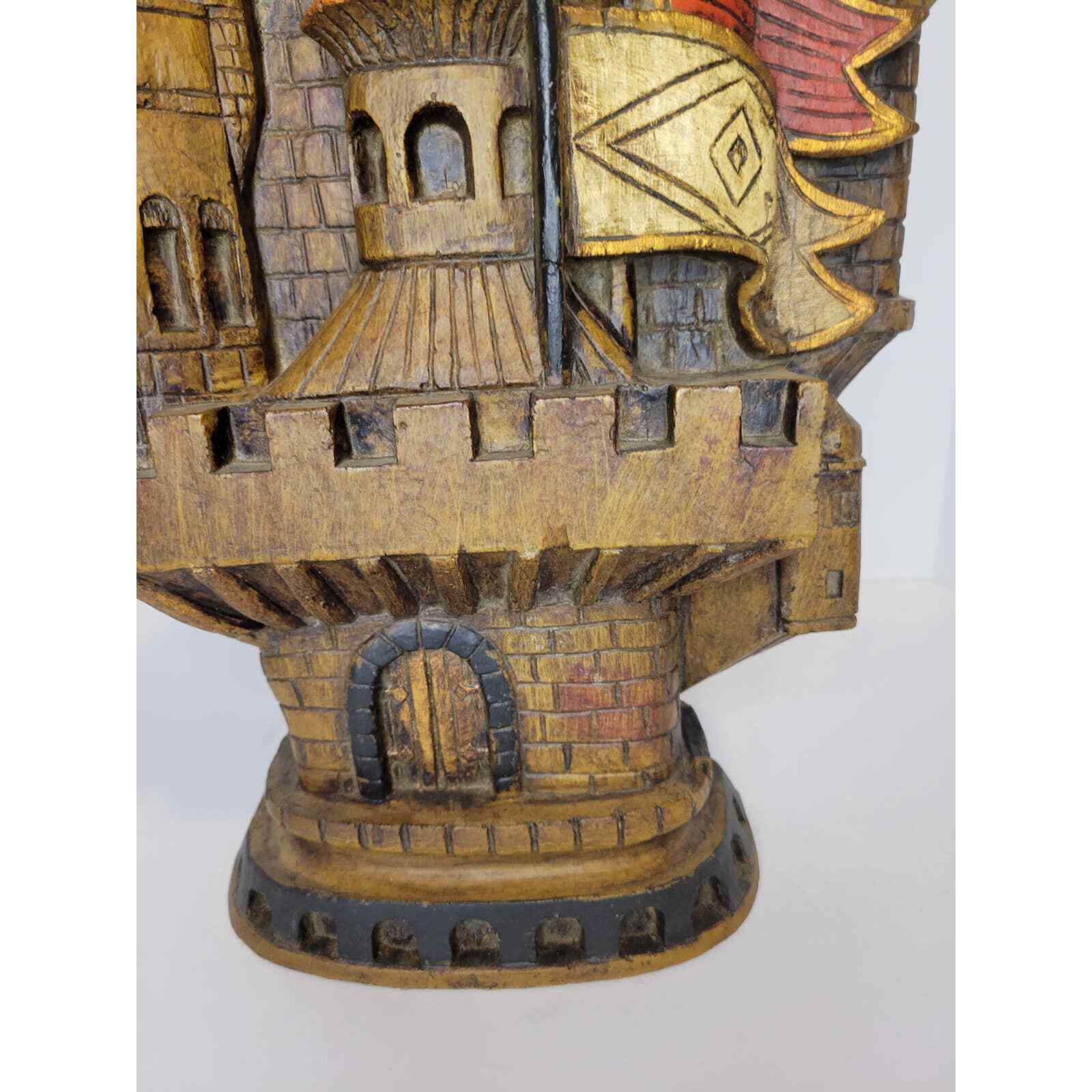 1970's Vanguard Studios Rook Chess Piece Carving - Sculptures & Figurines