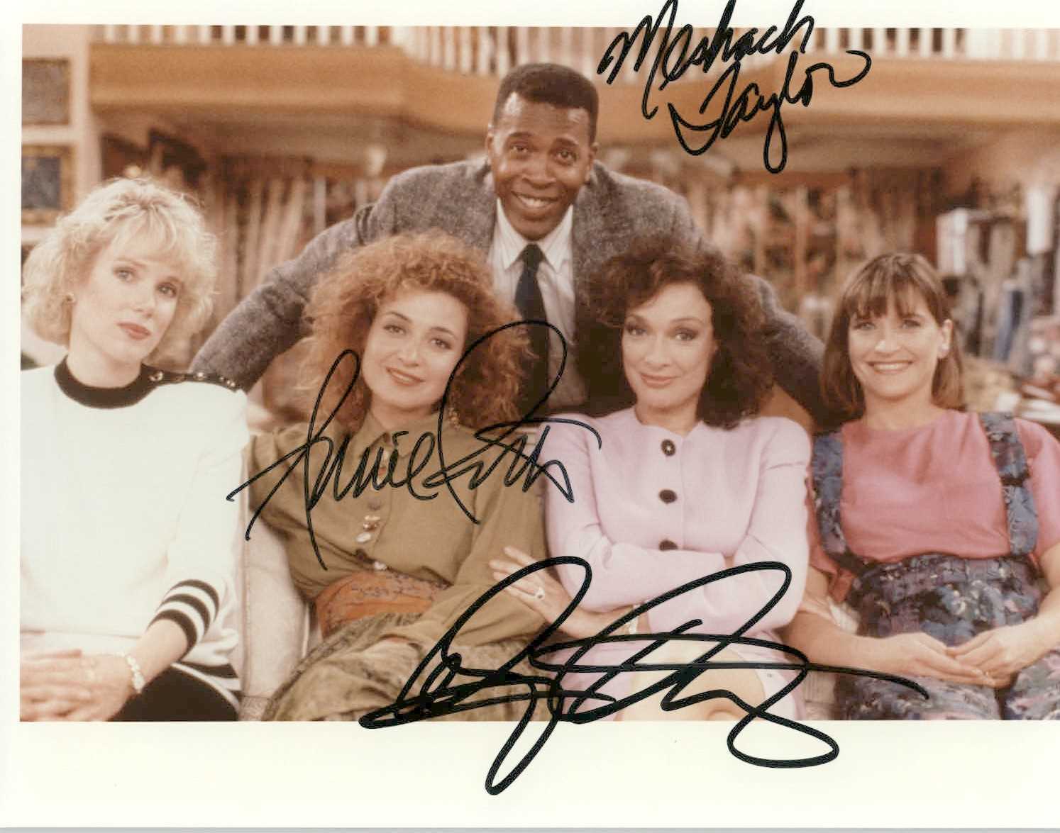 Dixie Carter, Annie Potts & Meshach Taylor Signed Autographed ...