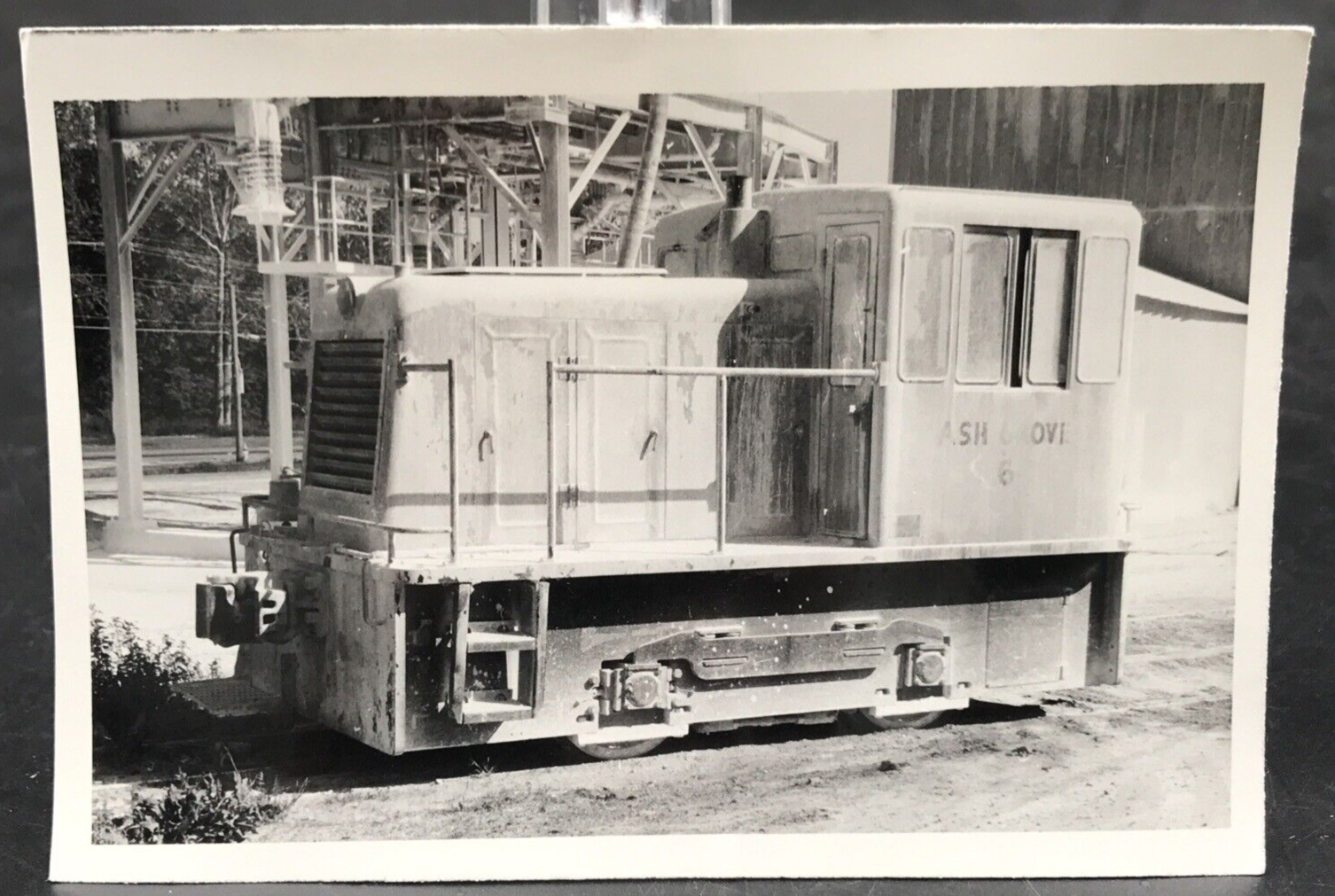 Ash Grove Cement Railroad #6 25-Ton DS Locomotive Train Photo ...