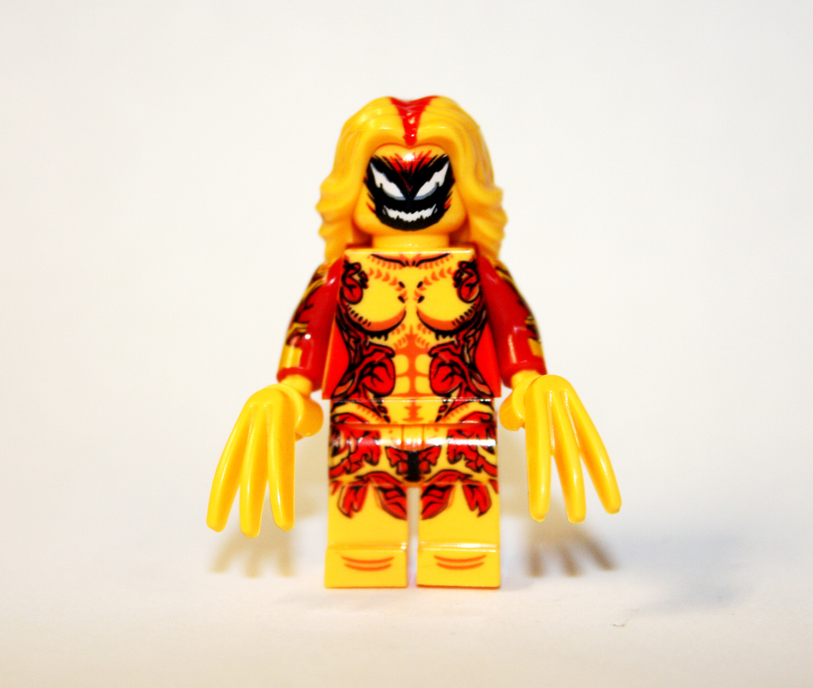Building Scream Spider-Man Venom V2! Minifigure Custom - LEGO (R ...