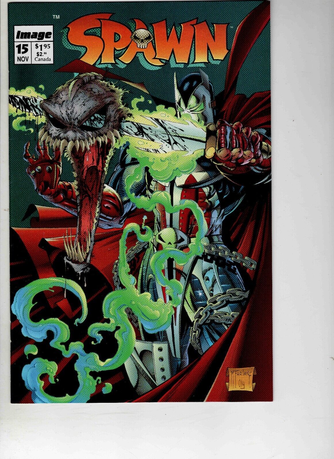 Spawn #15 1993 Image Comics Todd McFarlane and 50 similar items