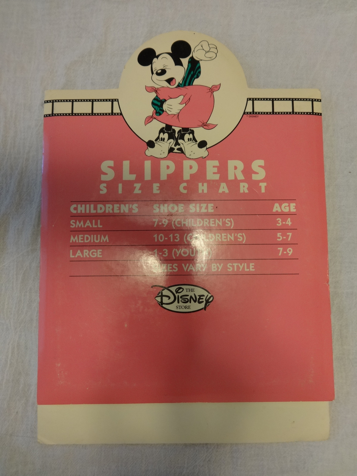 Old Disney Store SIGNAGE Mickey Mouse and similar items