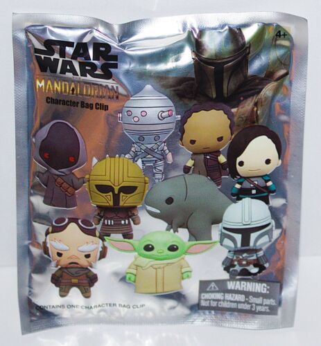 Star Wars Mandalorian Character Bag Clip Mystery Blind Package Series 1 ...