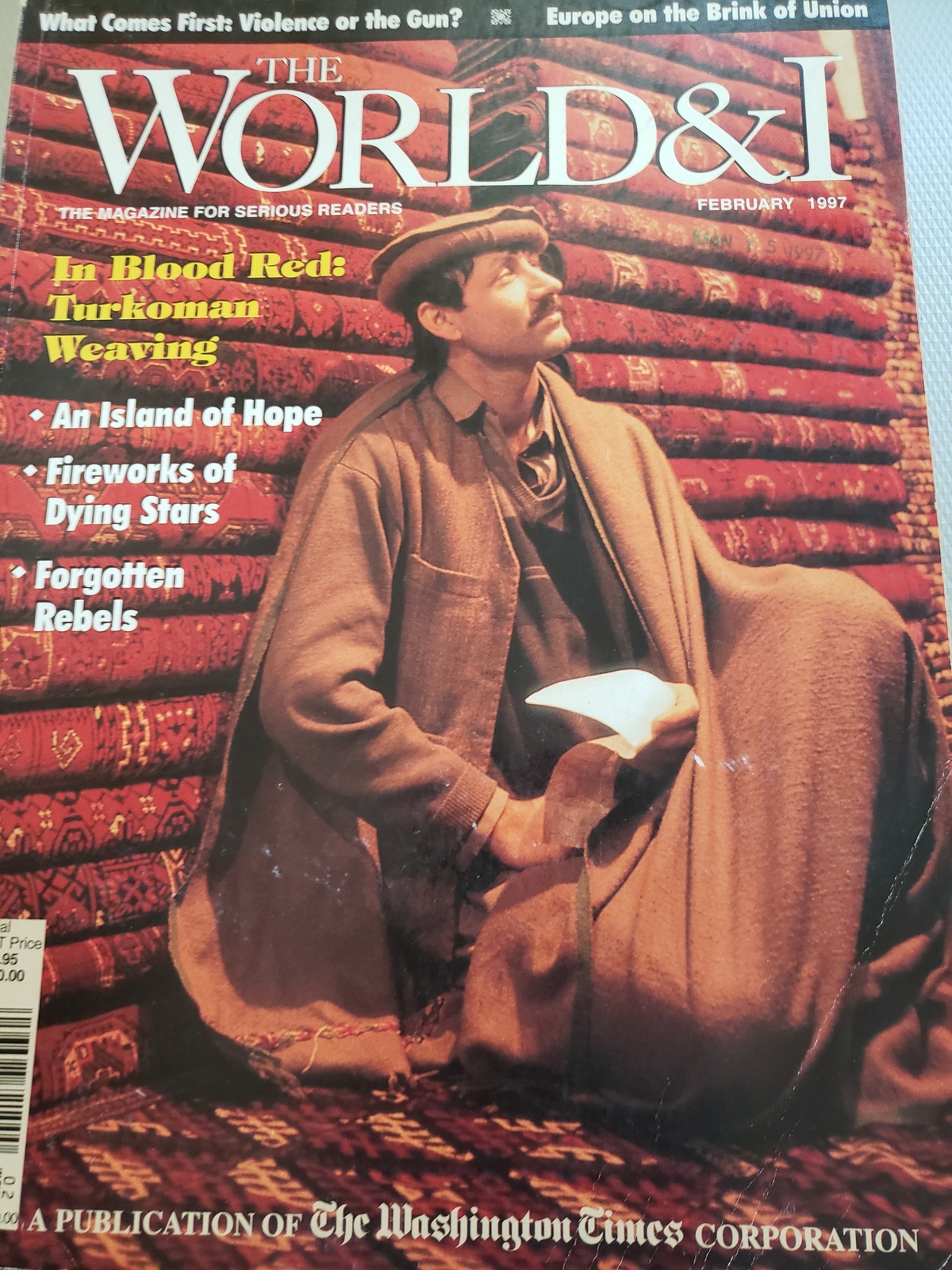 The World & I February 1997 magazine, comic strip Kingdom-Brussels ...