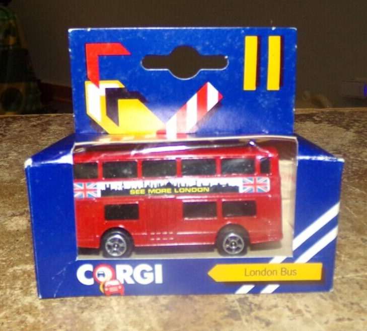 1984 corgi london bus in the box new - Vintage Manufacture